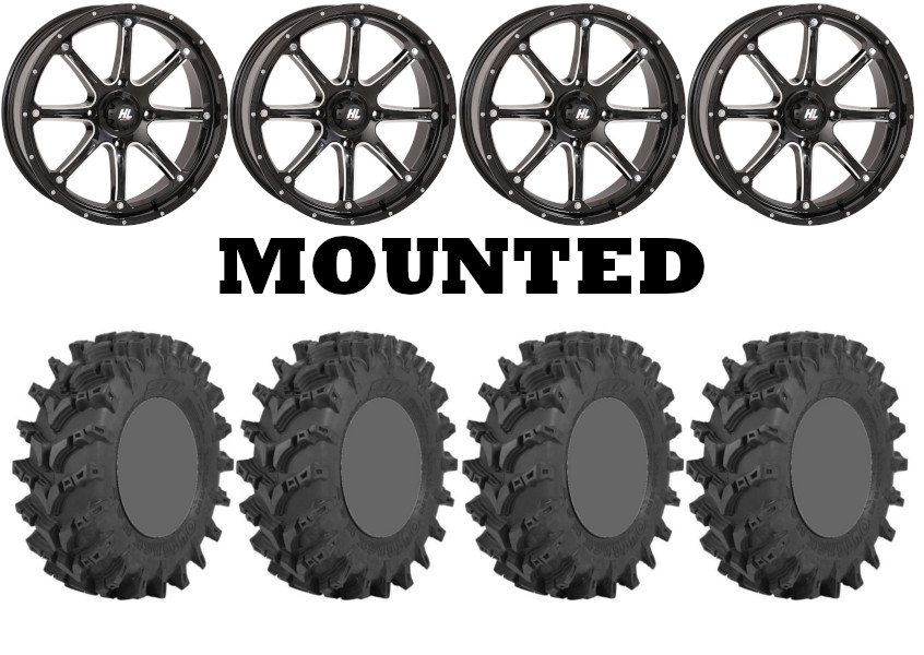 Kit 4 STI Outback Max Tires 36x9-20 on High Lifter HL4 20 Black Wheels 1KXP | eBay