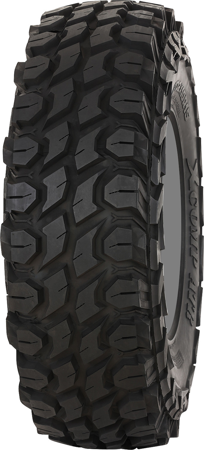 Kit 4 High Lifter X Comp ATR Tires 30x10-14 on ITP Cyclone Matte Black ...